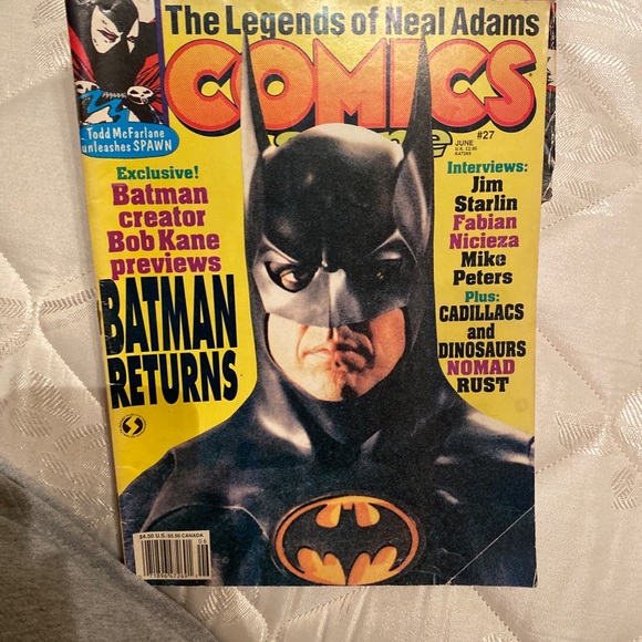 Comic Scene | Office | Vintage Comics Scene Magazine 8 Batman Tales ...